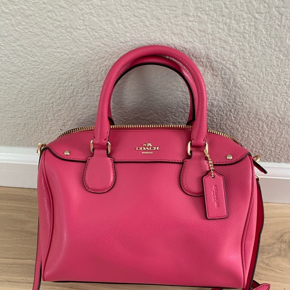 Coach | Bags | Nwt Coach Mini Bennett Satchel Crossgrain Leather ...